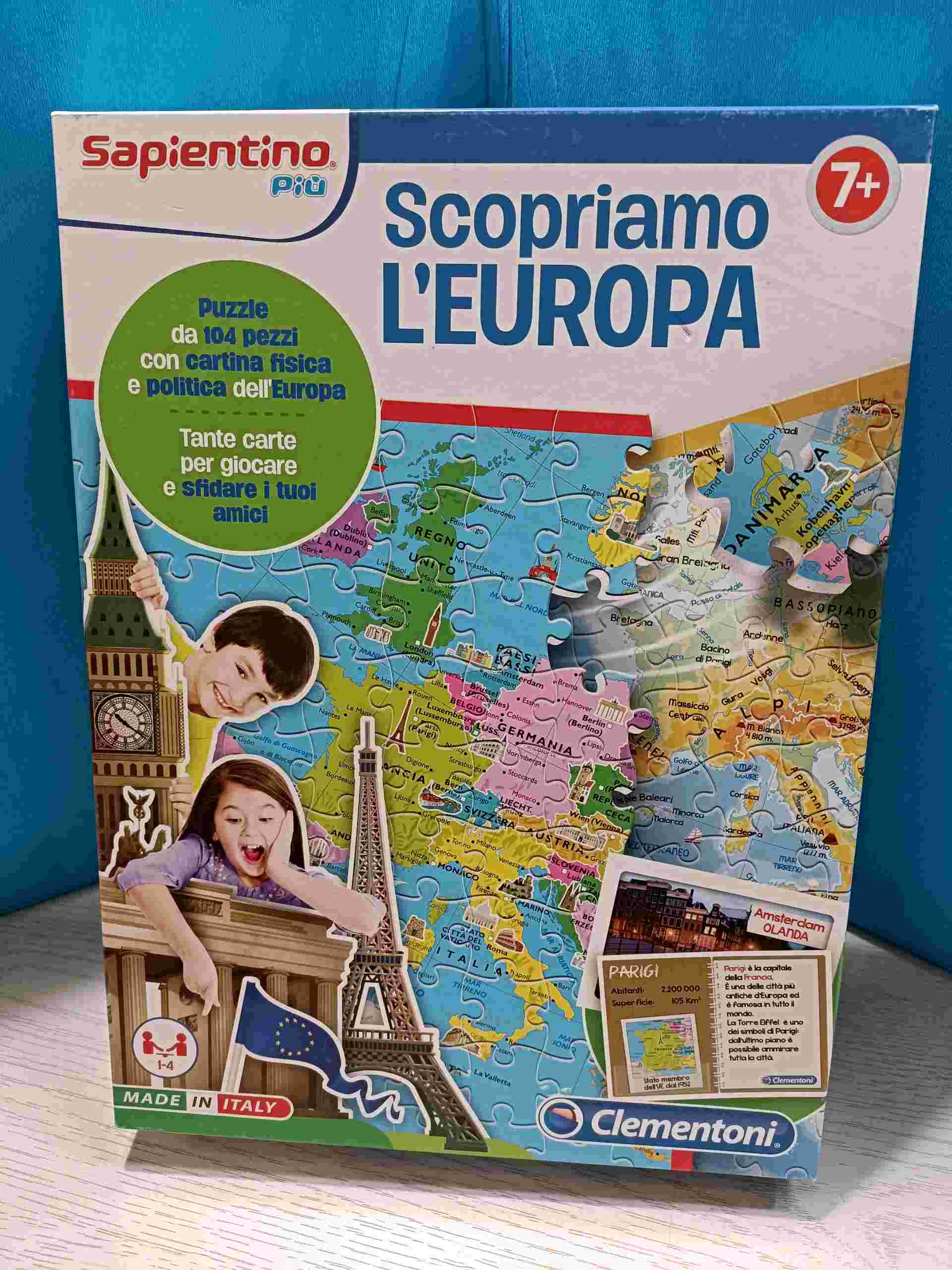 VARIE SAPIENTINO "SCOPRIAMO L'EUROPA"